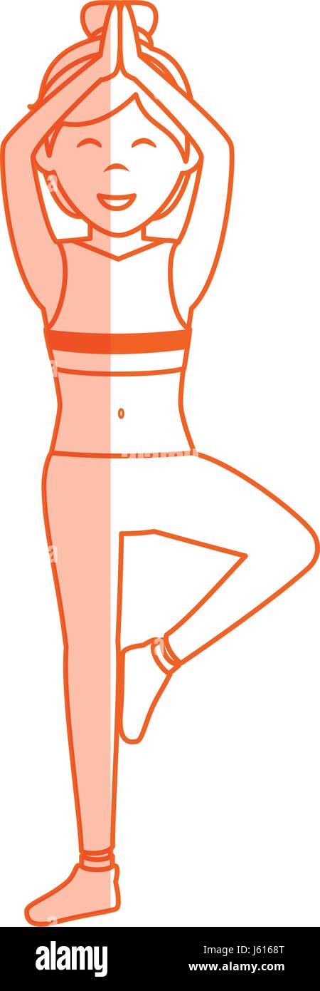 Athletic woman exercising character Stock Vector Image & Art - Alamy