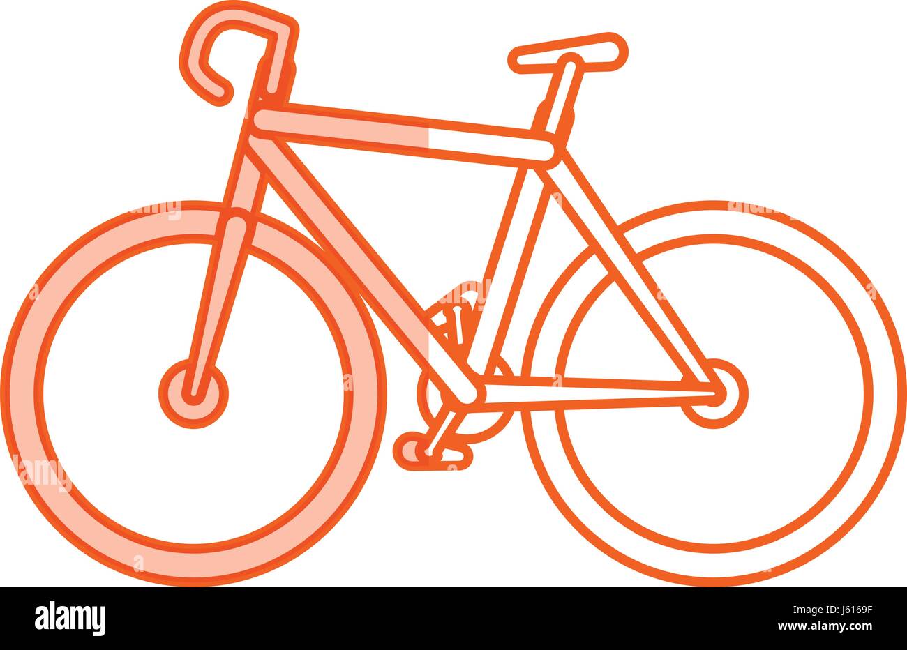 bicycle vehicle isolated icon Stock Vector Image & Art - Alamy