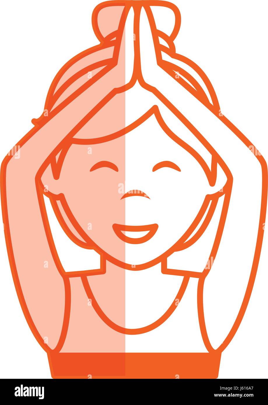 Athletic woman exercising character Stock Vector Image & Art - Alamy