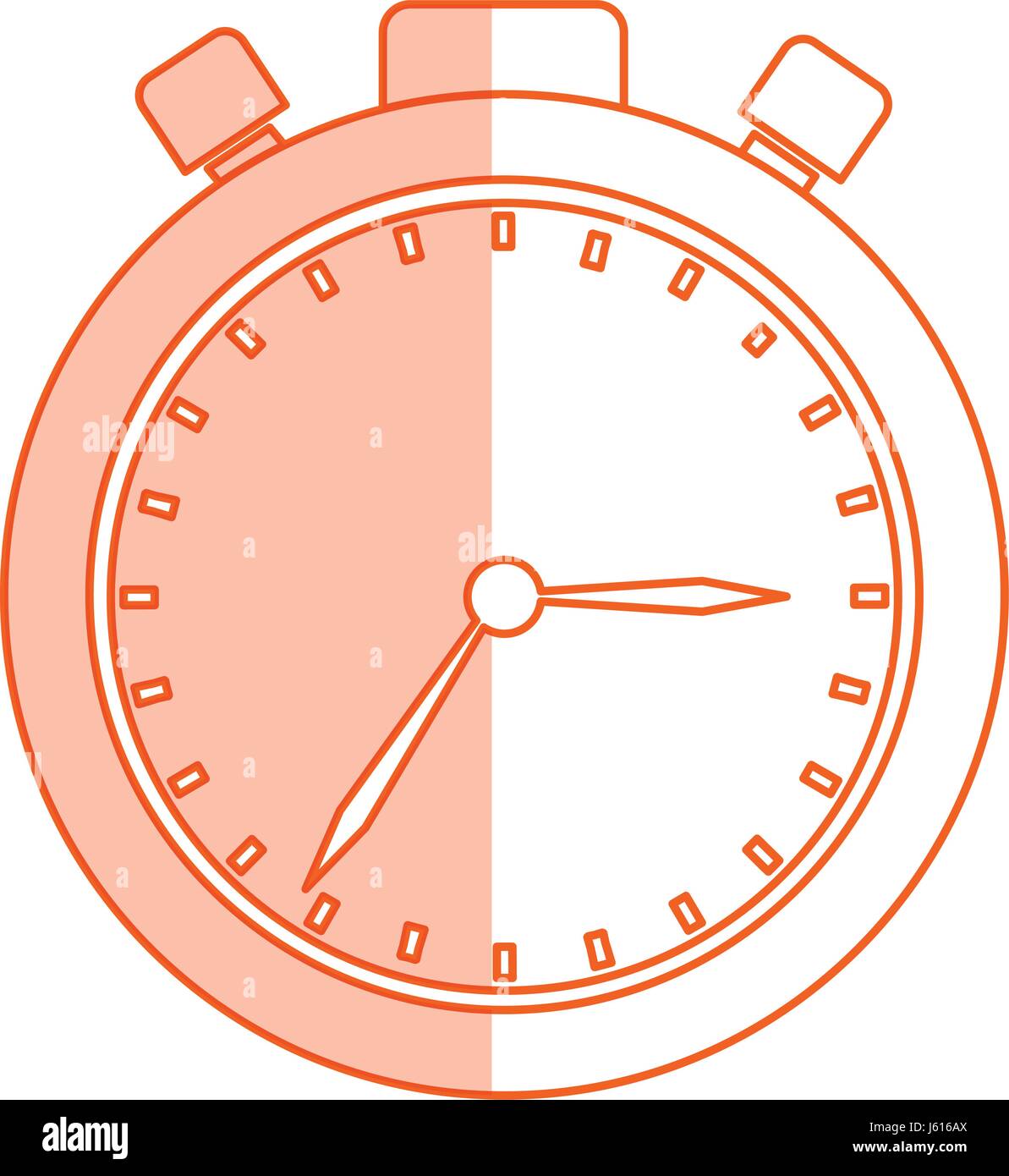 chronometer device isolated icon Stock Vector Image & Art - Alamy