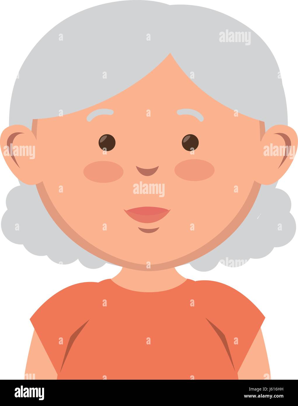 old woman avatar character Stock Vector Image & Art - Alamy