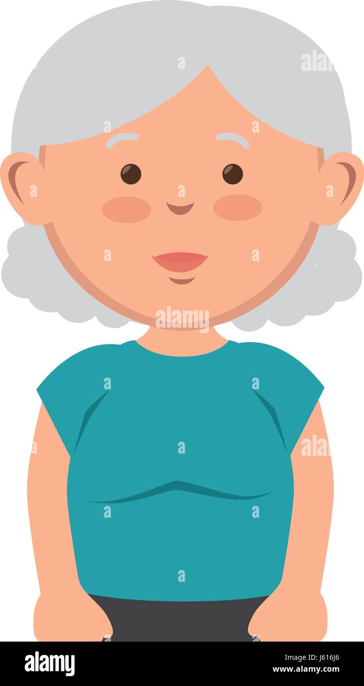 old woman avatar character Stock Vector Image & Art - Alamy