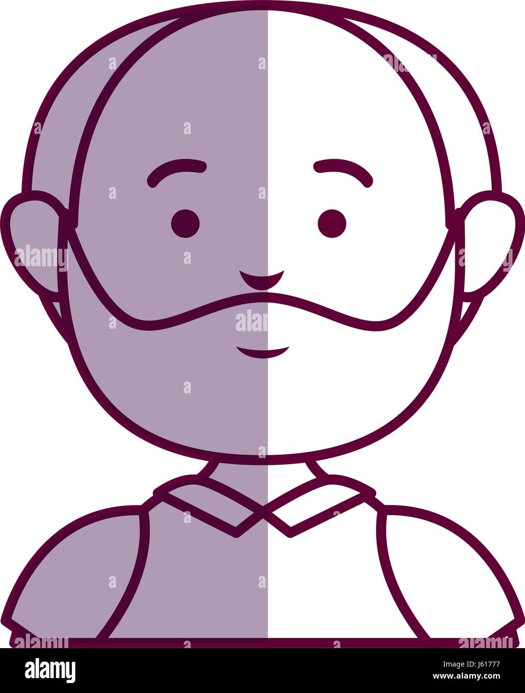 old man avatar character Stock Vector Image & Art - Alamy