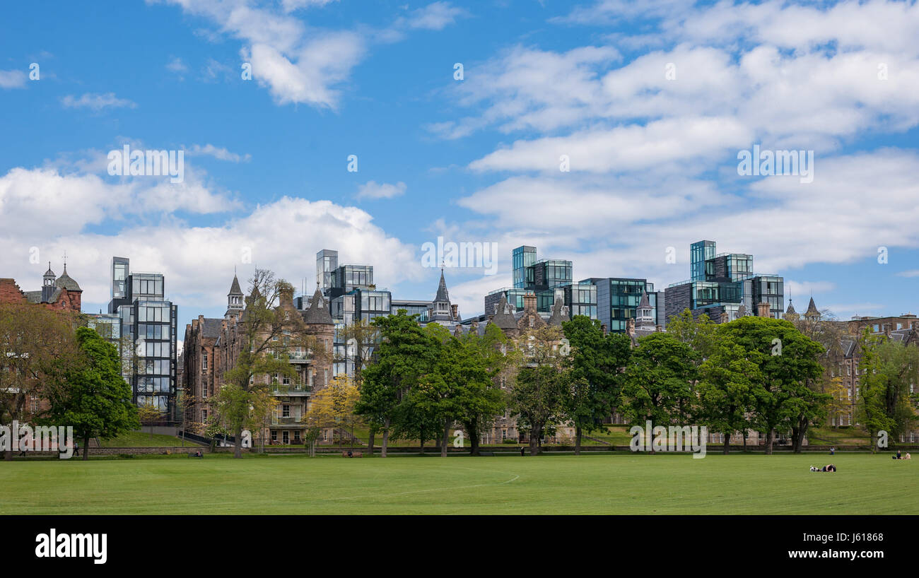 Old and modern buildings in Edinburgh, Scotland Stock Photo - Alamy