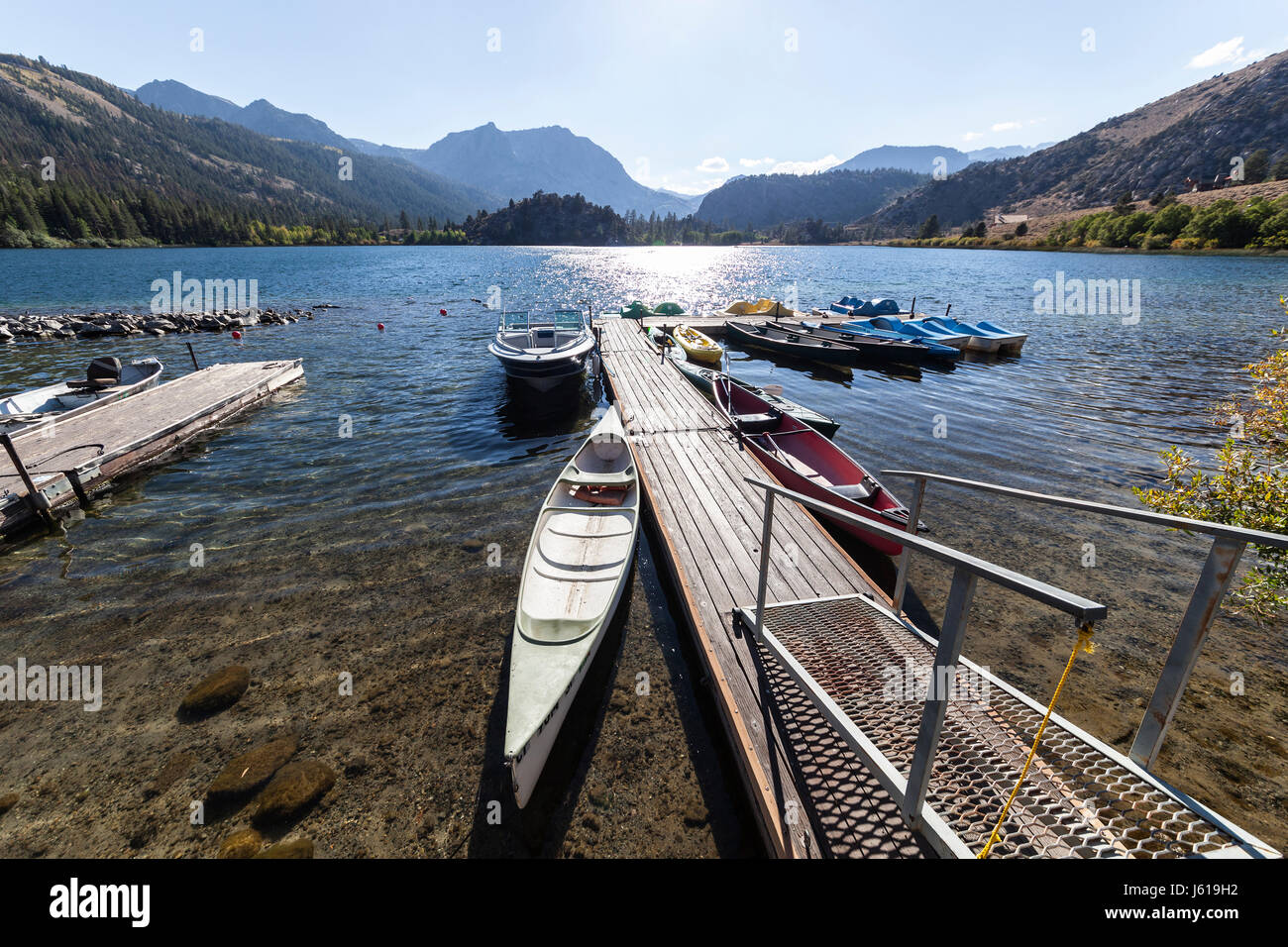 Alpine canoe hi-res stock photography and images - Alamy