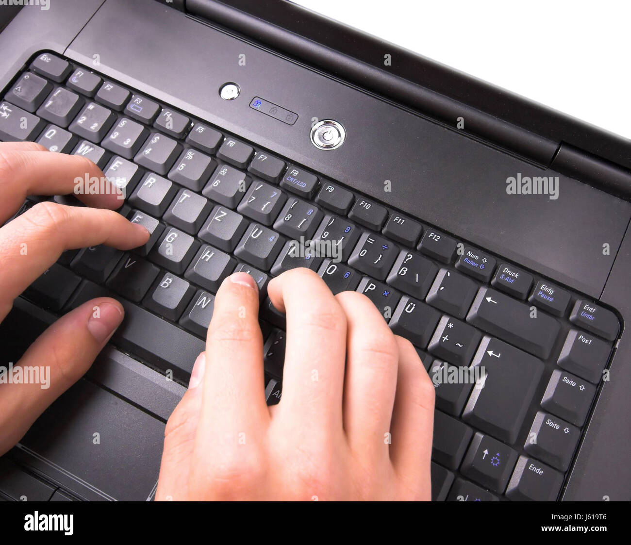 laptop notebook computers computer hand keyboard modern modernity human ...