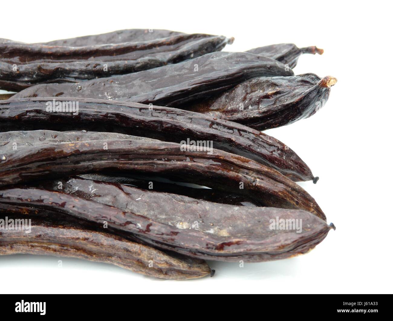 fruit of the carob tree Stock Photo - Alamy