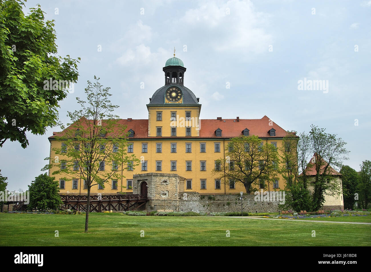 Moritzburg castle and palace park in zeitz hi-res stock photography and ...