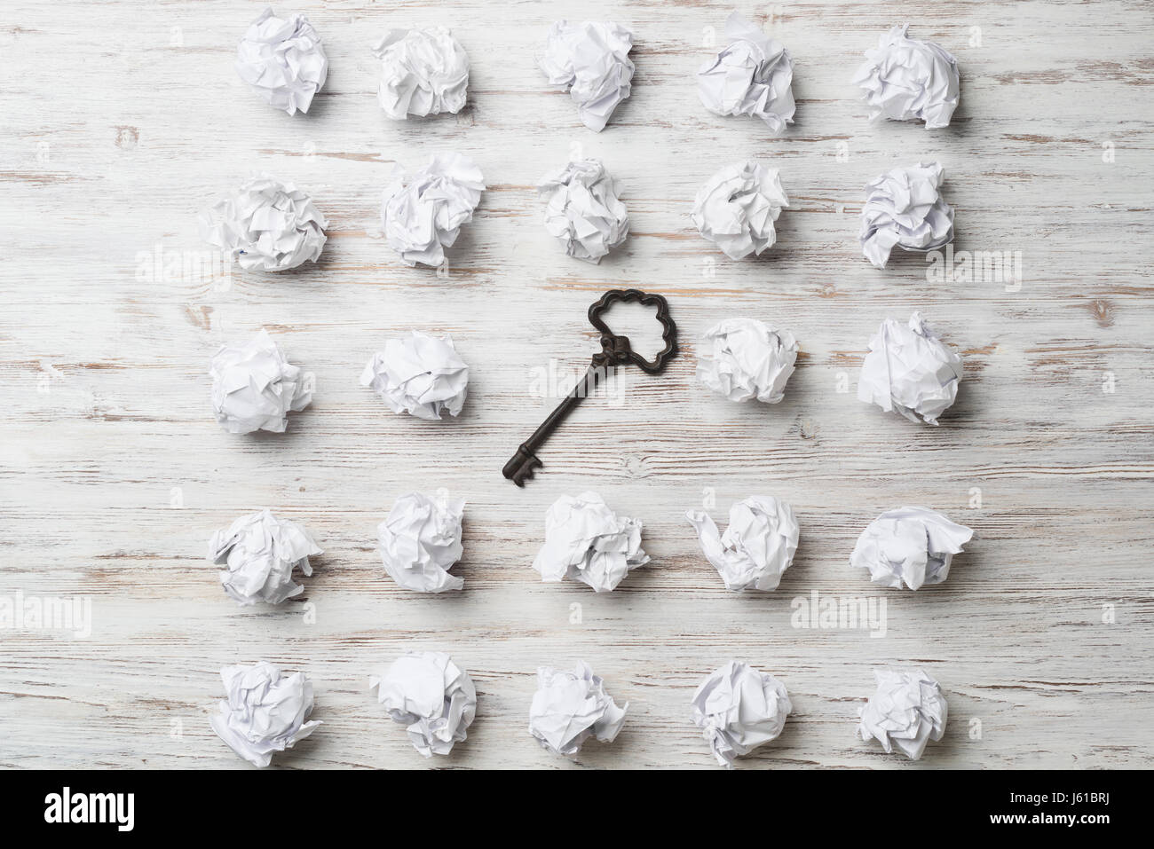 Finding key to success Stock Photo - Alamy