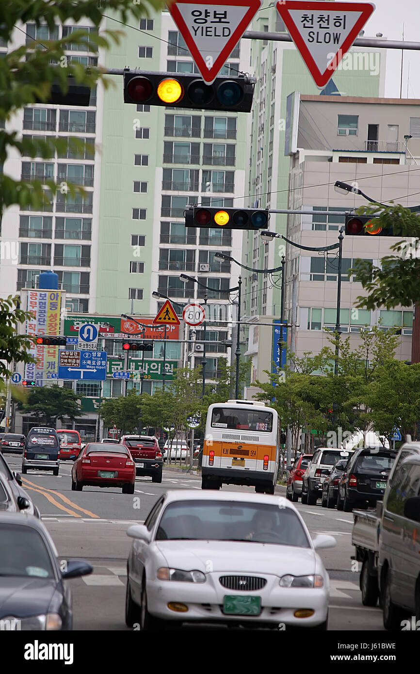 blank european caucasian hanging lamp traffic light set of lights korea ...