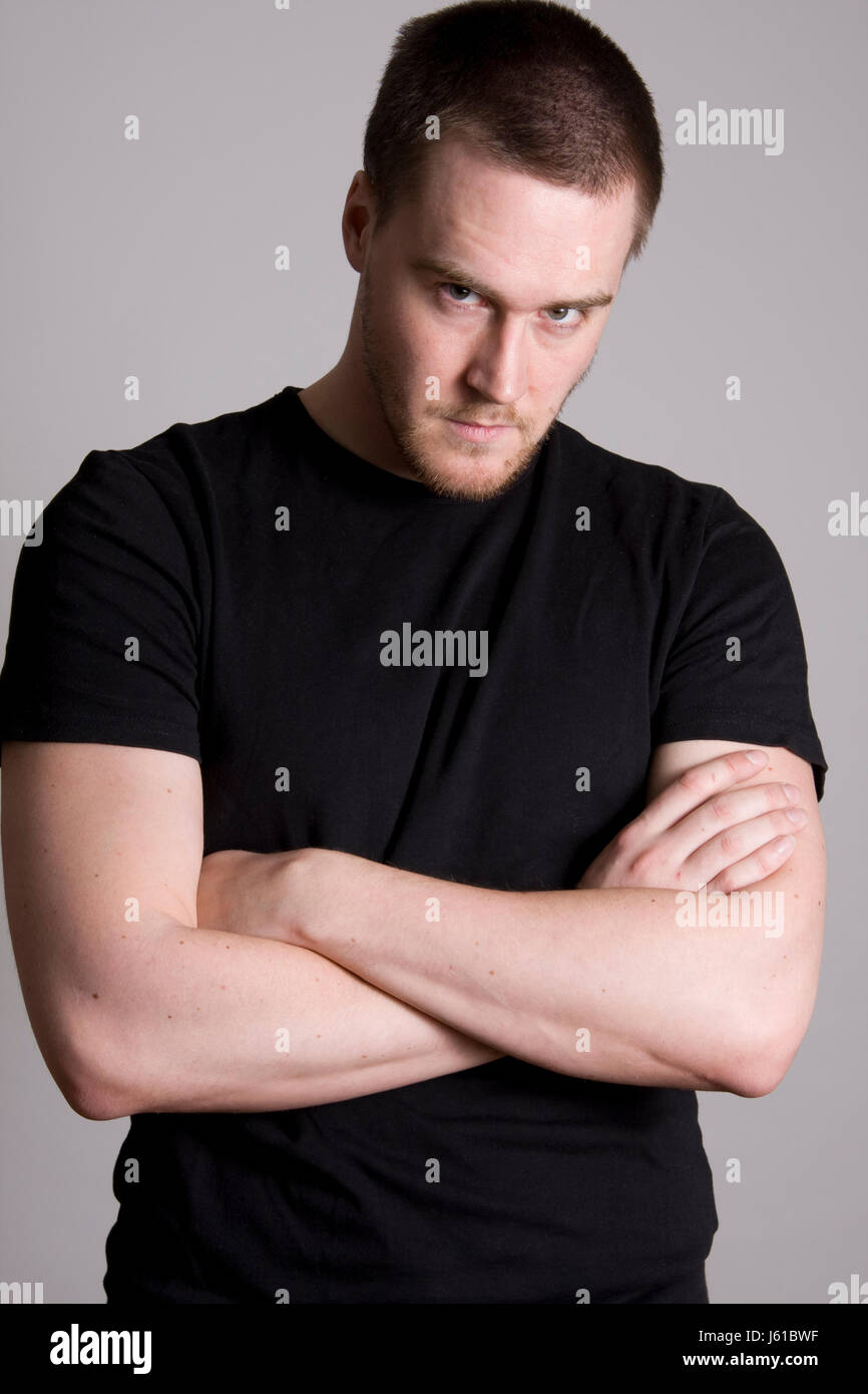 portrait raving furious angry irately self-confidence self-assuredness ...