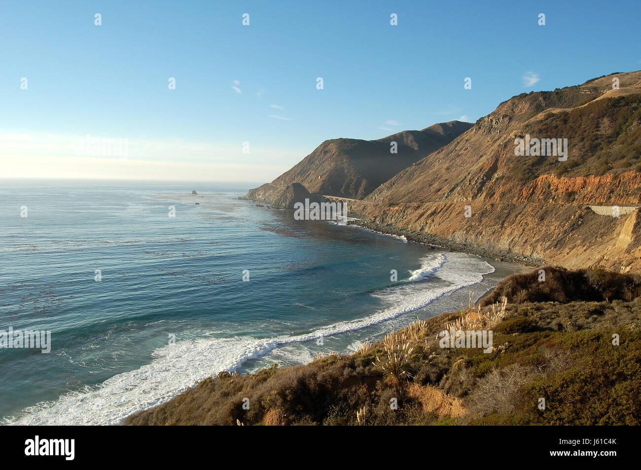 beach seaside the beach seashore california america coast salt water ...