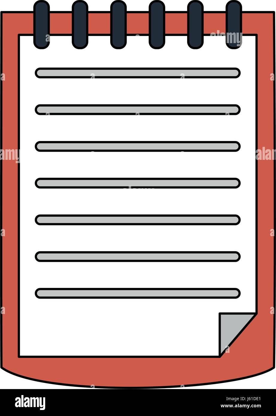 Cartoon Spiral Notebook