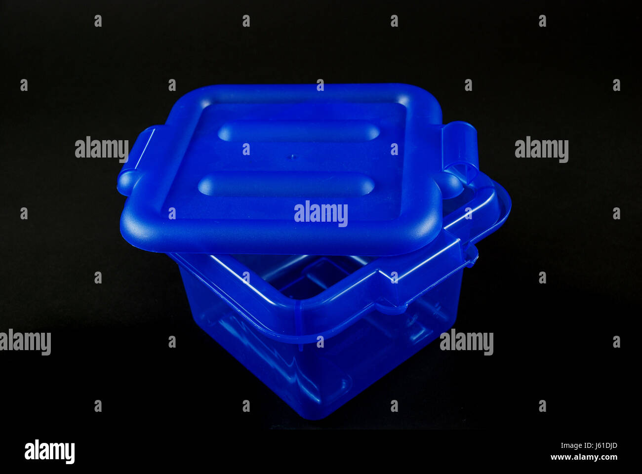 blue plastic synthetic material container containers blue house ...