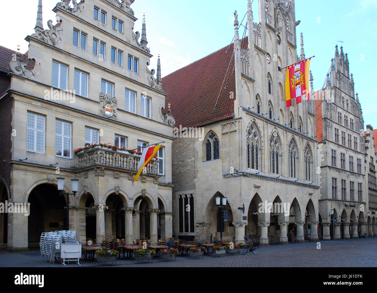 window porthole dormer window pane town hall cathedral flags westphalia ...