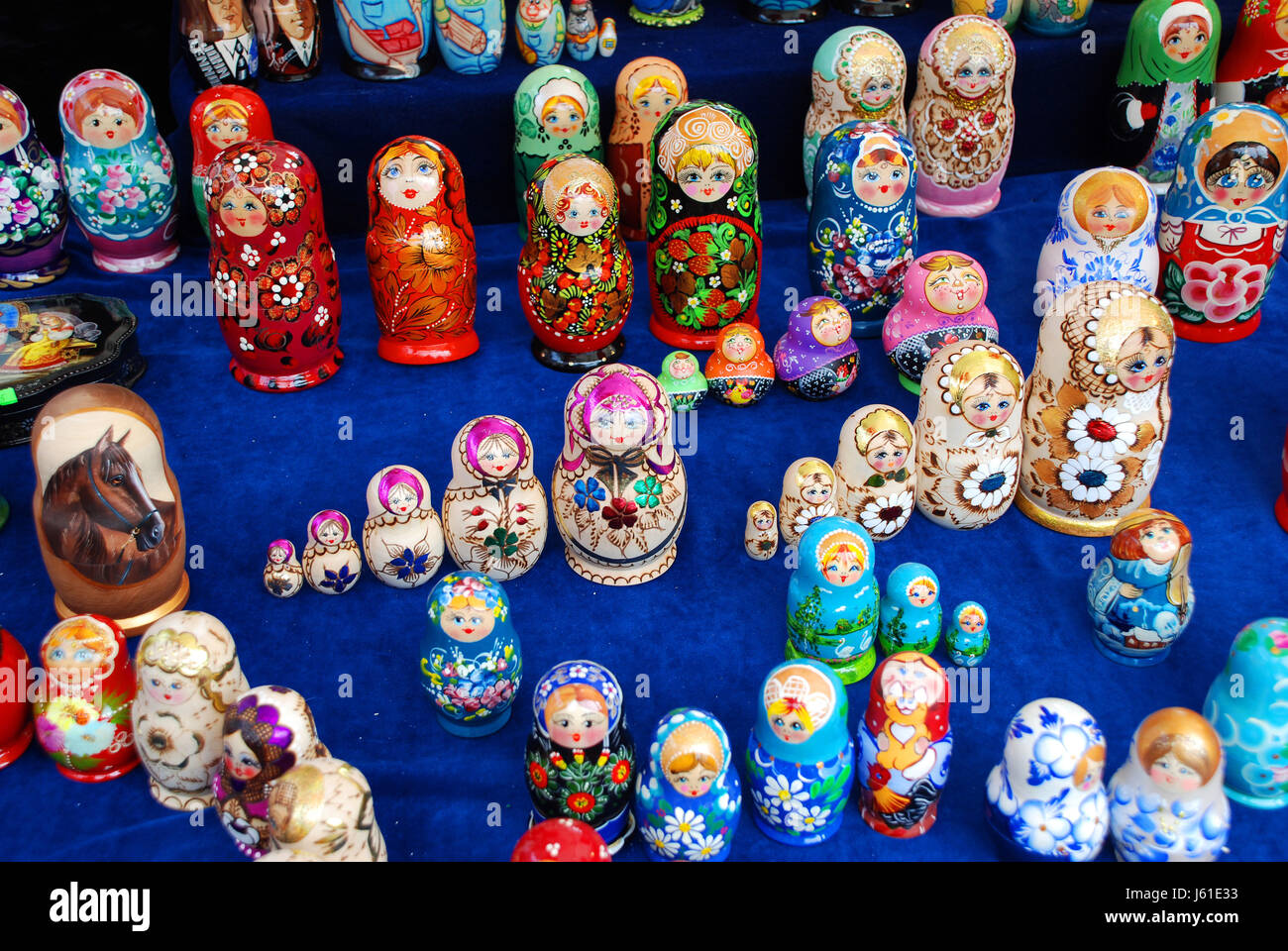 Russian folk toy hi-res stock photography and images - Alamy