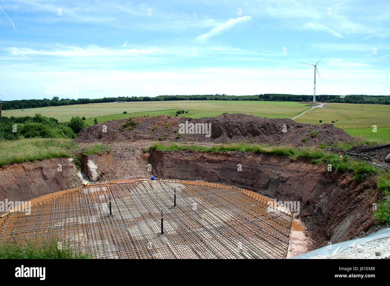 wind energy foundation structure pinwheel generation of electricity ...