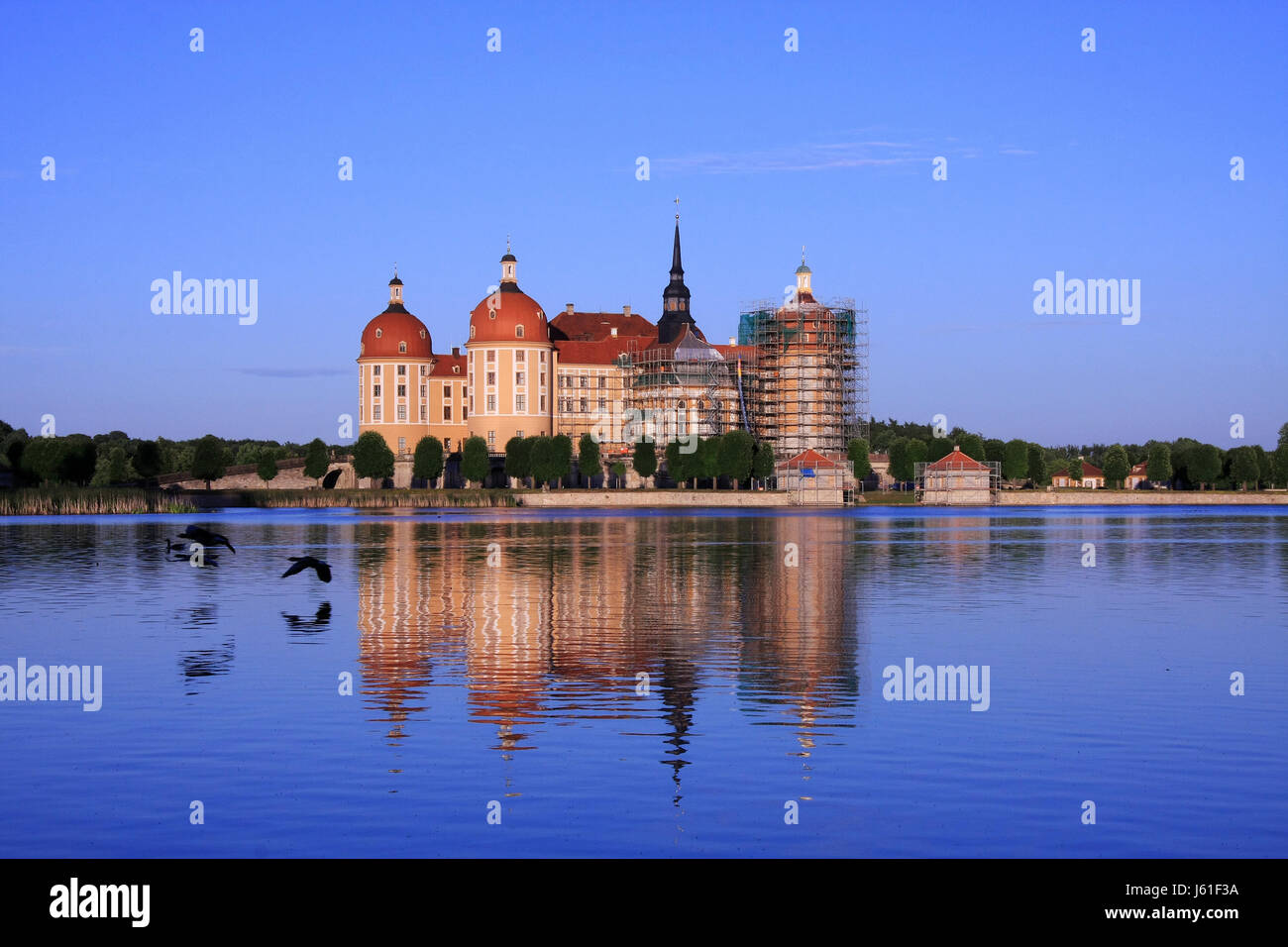 blue buildings historical big large enormous extreme powerful imposing ...