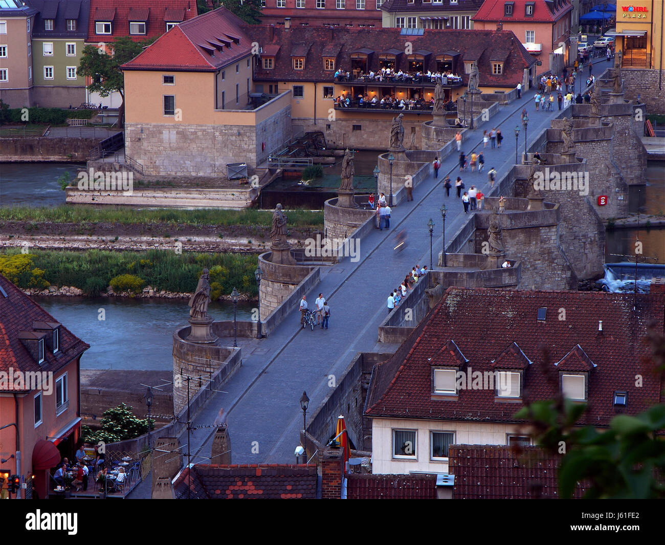 wrzburg - old main bridge Stock Photo - Alamy