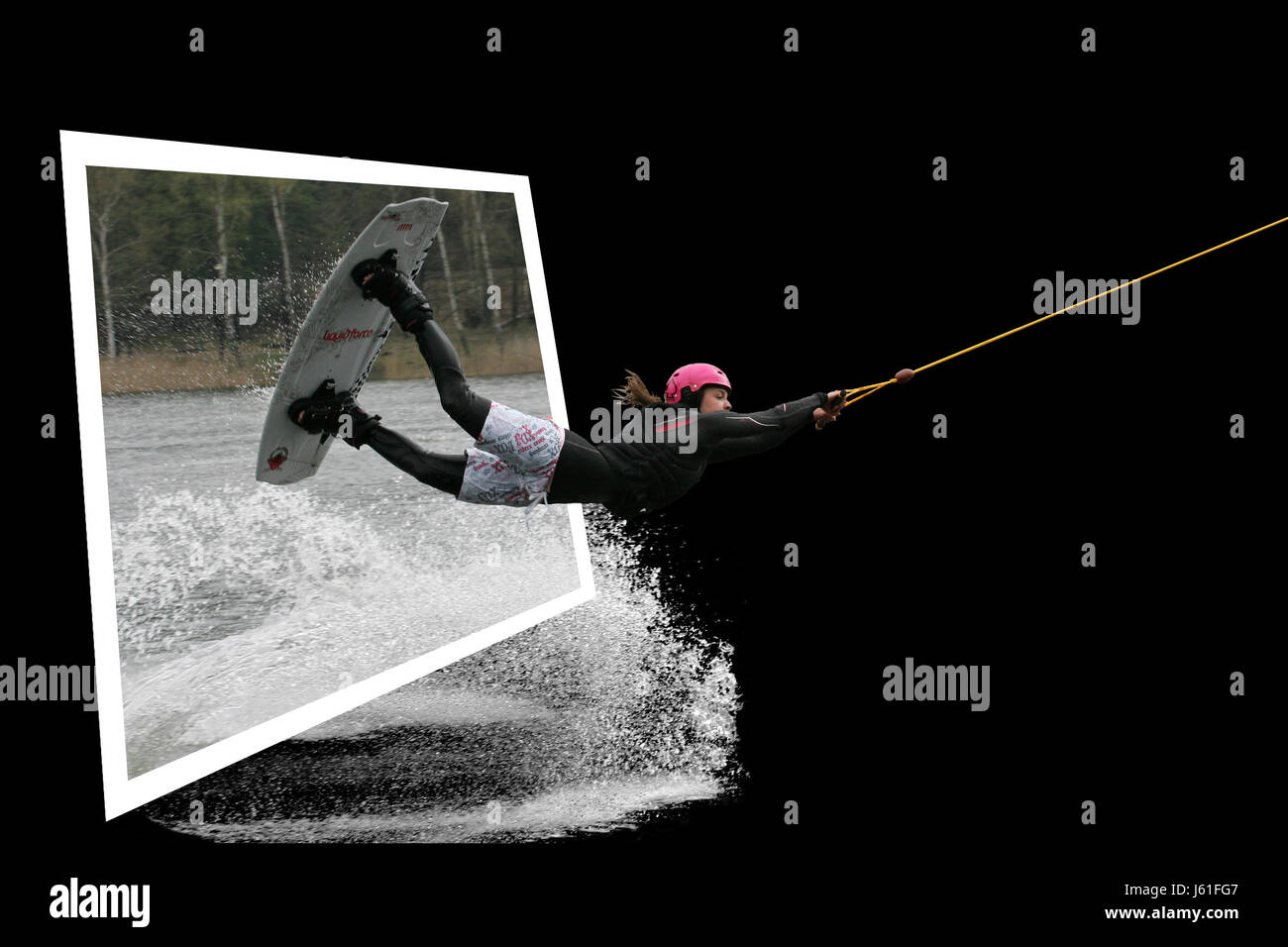 spring bouncing bounces hop skipping frisks jumping jump aquatic sport ...