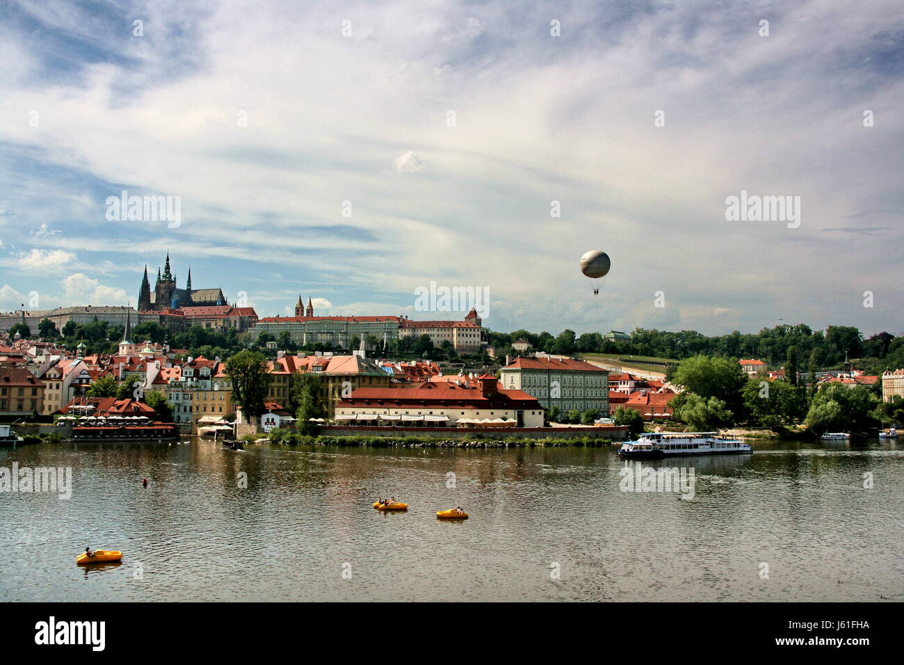 Blue waters vltava river view hi-res stock photography and images - Alamy