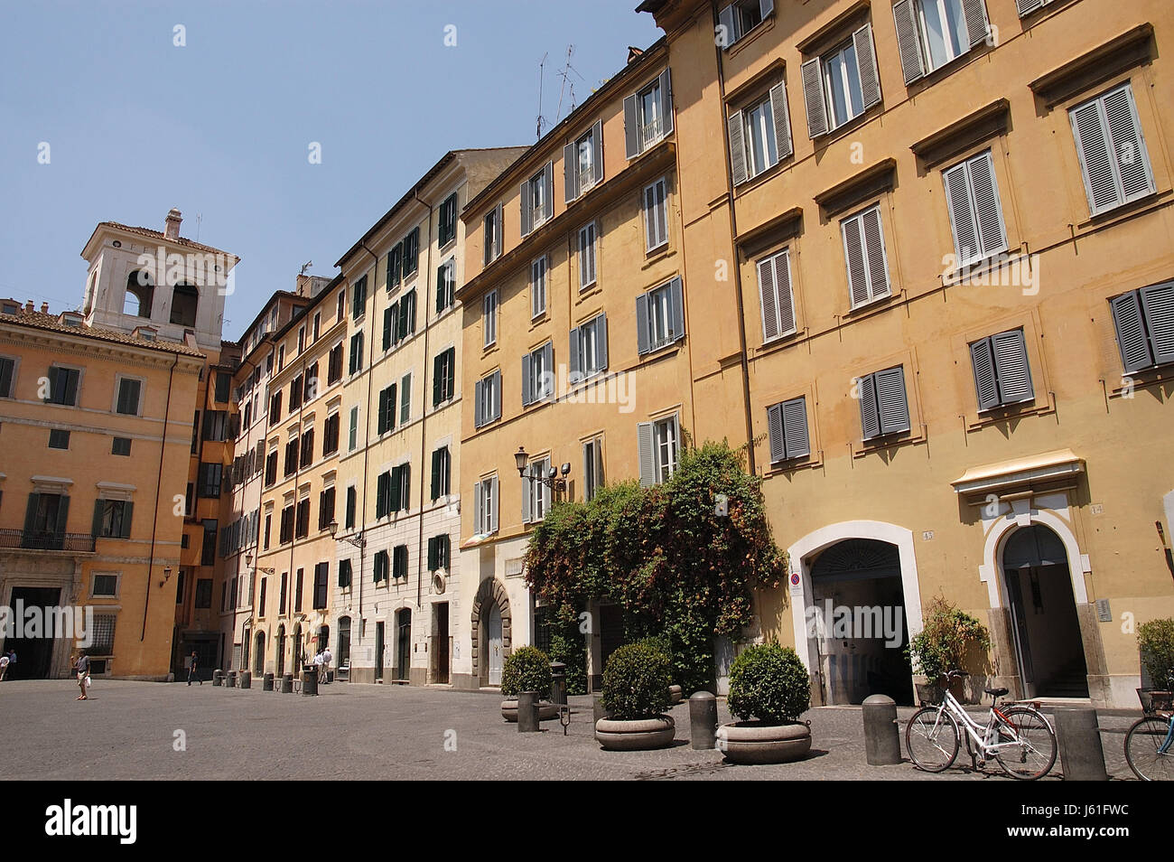 houses townscape tenements Rome roma city view italy buildings houses ...