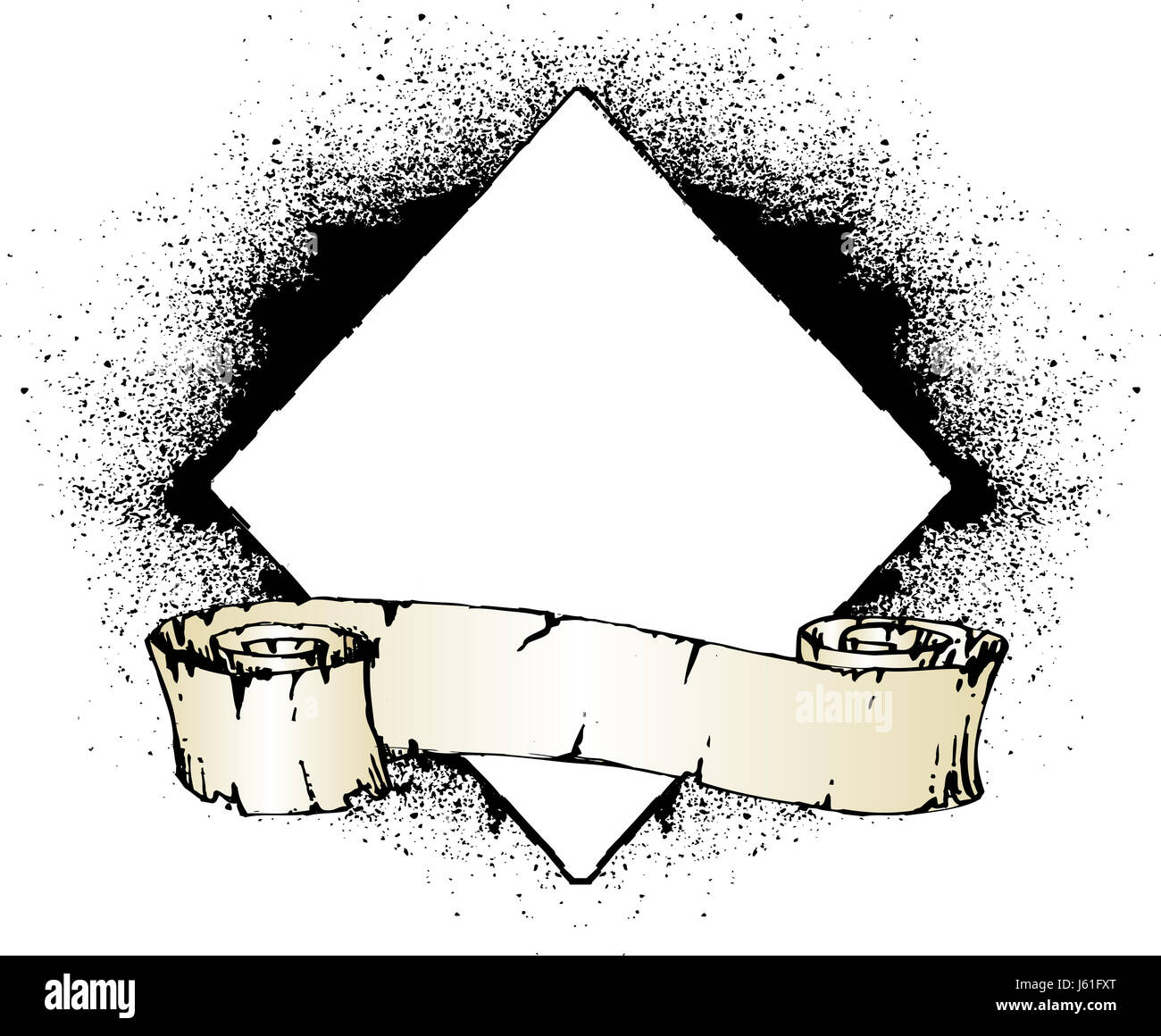 art sign artistic botanical scroll backdrop background art graphic ...