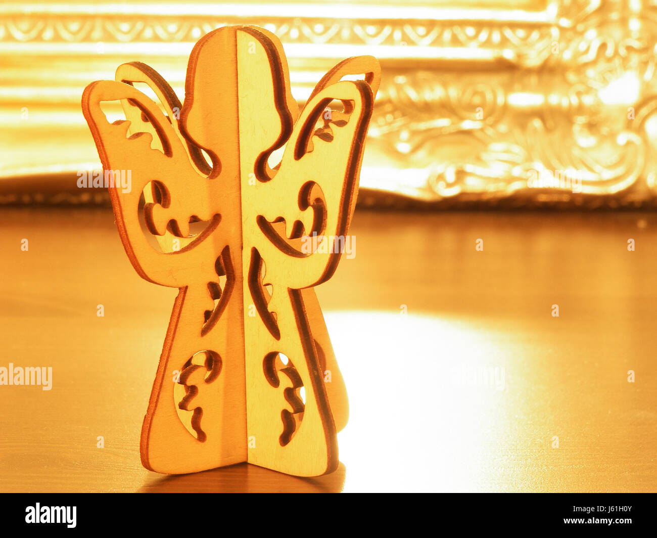 Angel christmas frame hi-res stock photography and images - Alamy