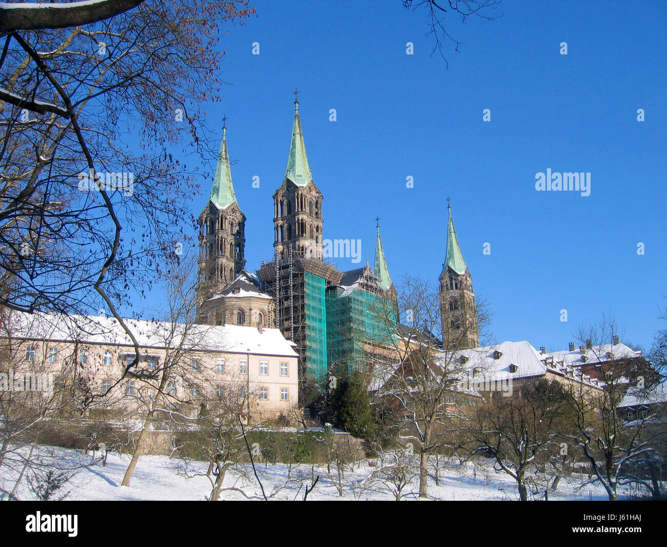 winter cathedral world cultural heritage snow francs story bavaria ...