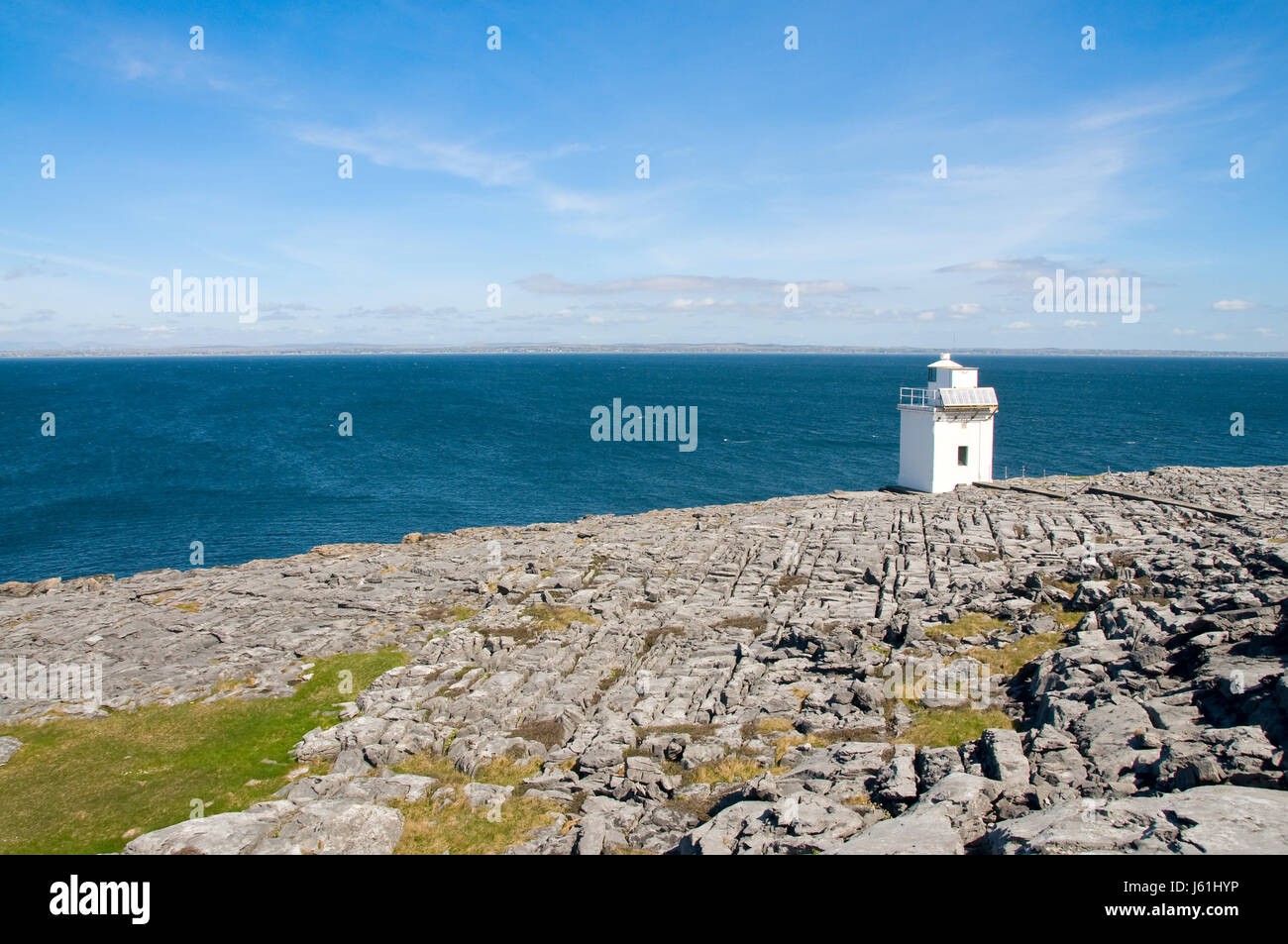 stone cloud rock ireland salt water sea ocean water lighthouse blue ...