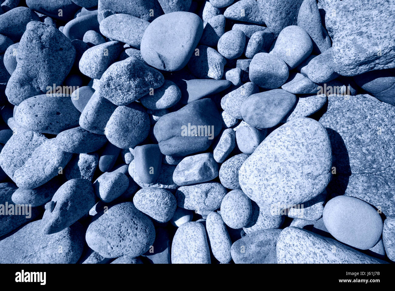stone beach seaside the beach seashore silicic pebble nature blue ...