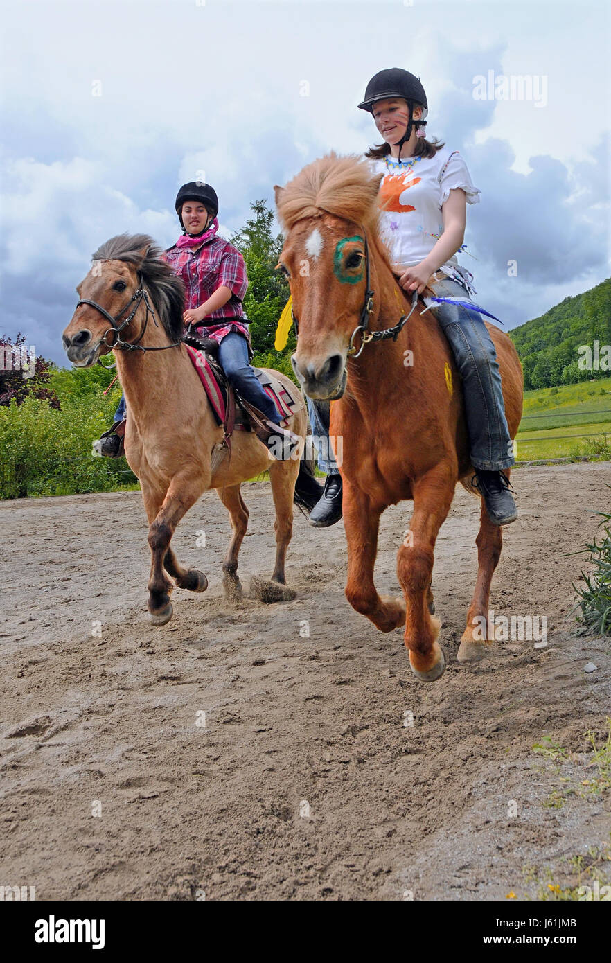show horse riding Stock Photo - Alamy