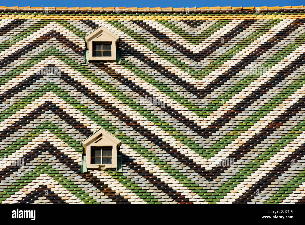 brick tile emblem rooftop shingle detail church colour cathedral ...