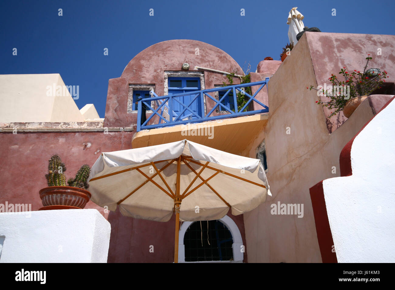 buildings in oia Stock Photo - Alamy