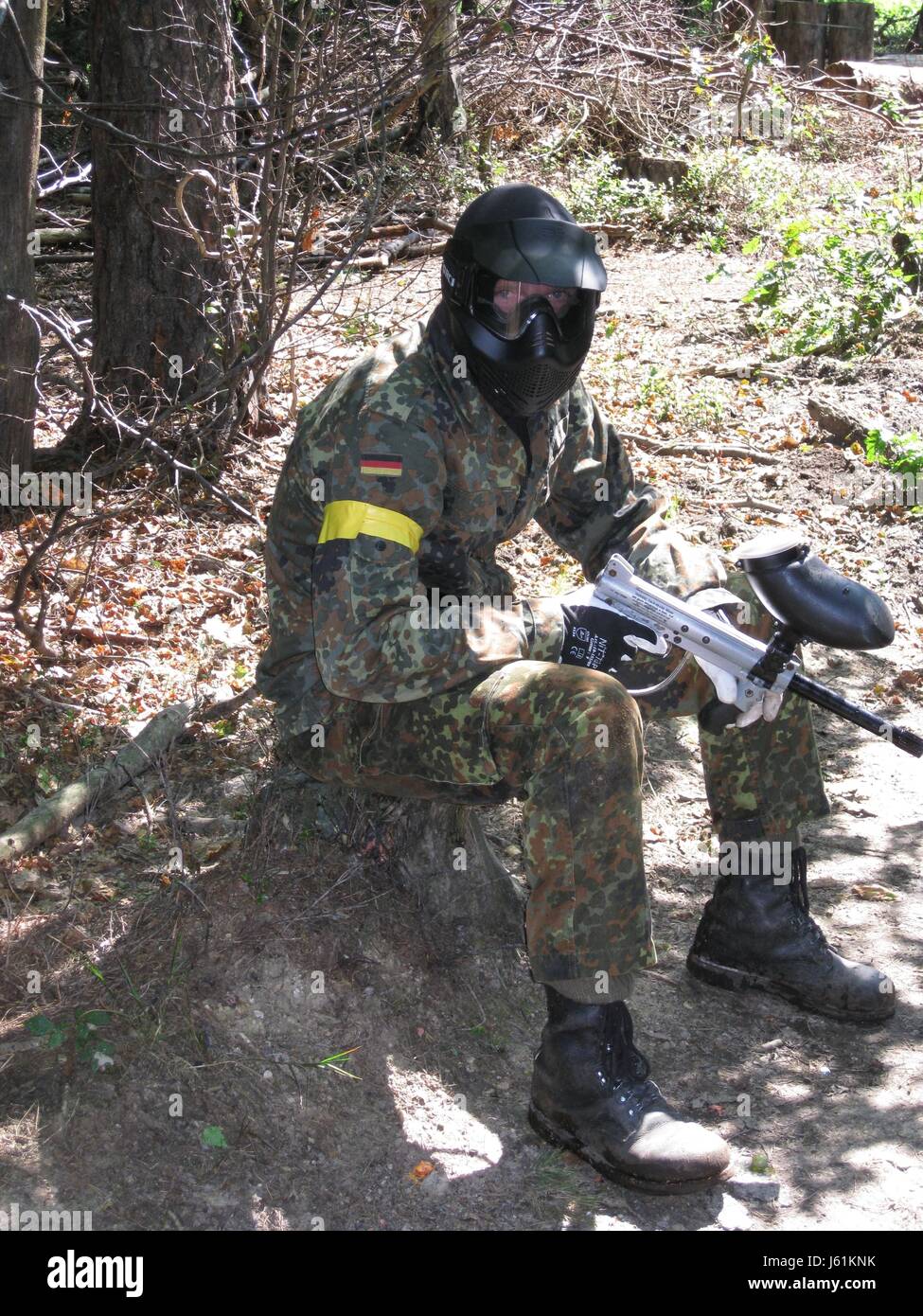 Druckluftwaffe hi-res stock photography and images - Alamy