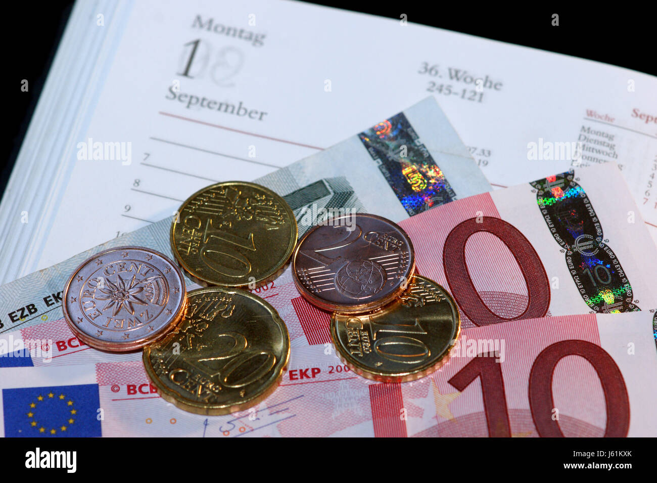 euro coins money calender calendar date euro save coins cent september ...