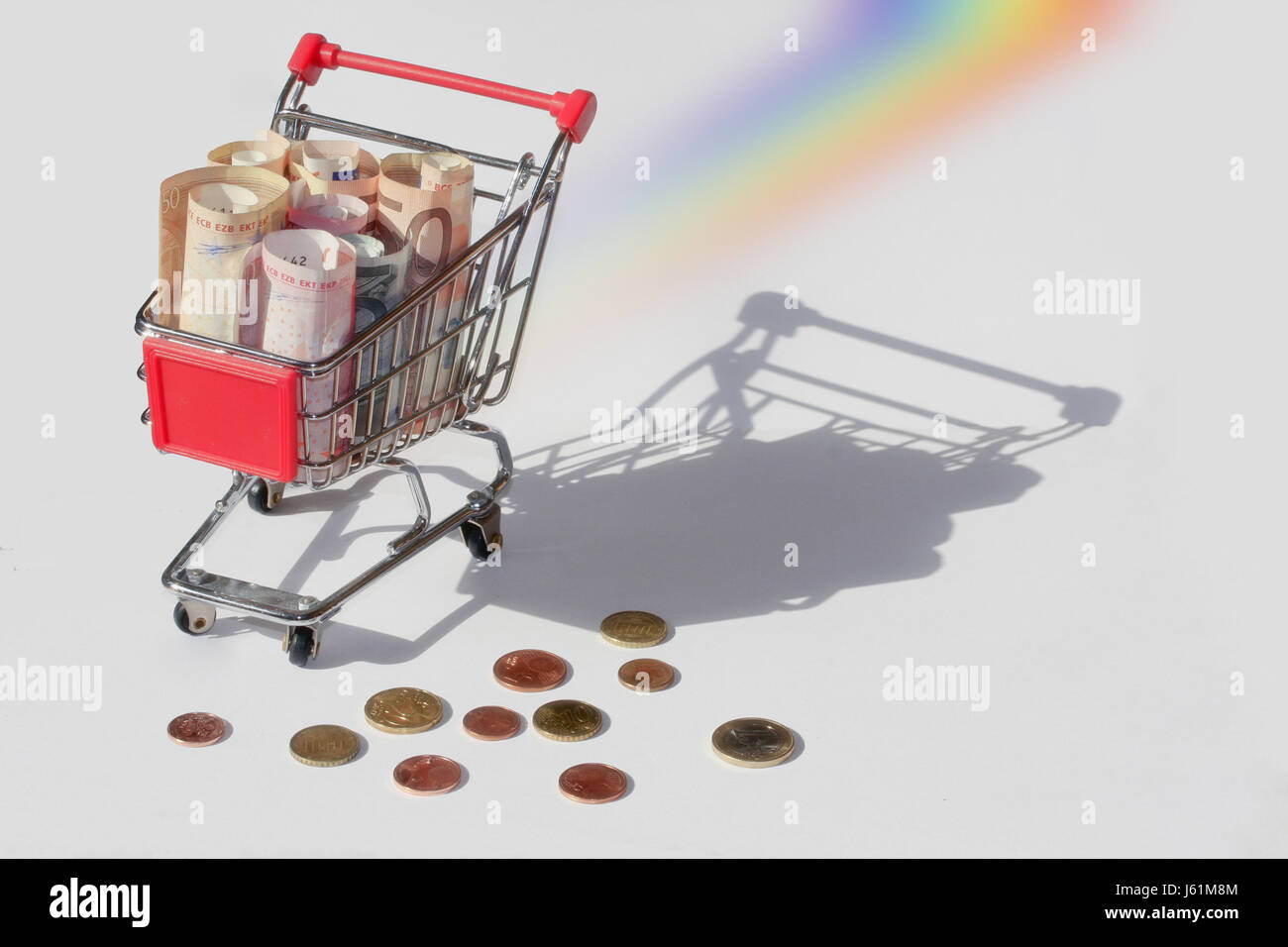 euro rainbow trolley cart purchase retail shop shop department store ...