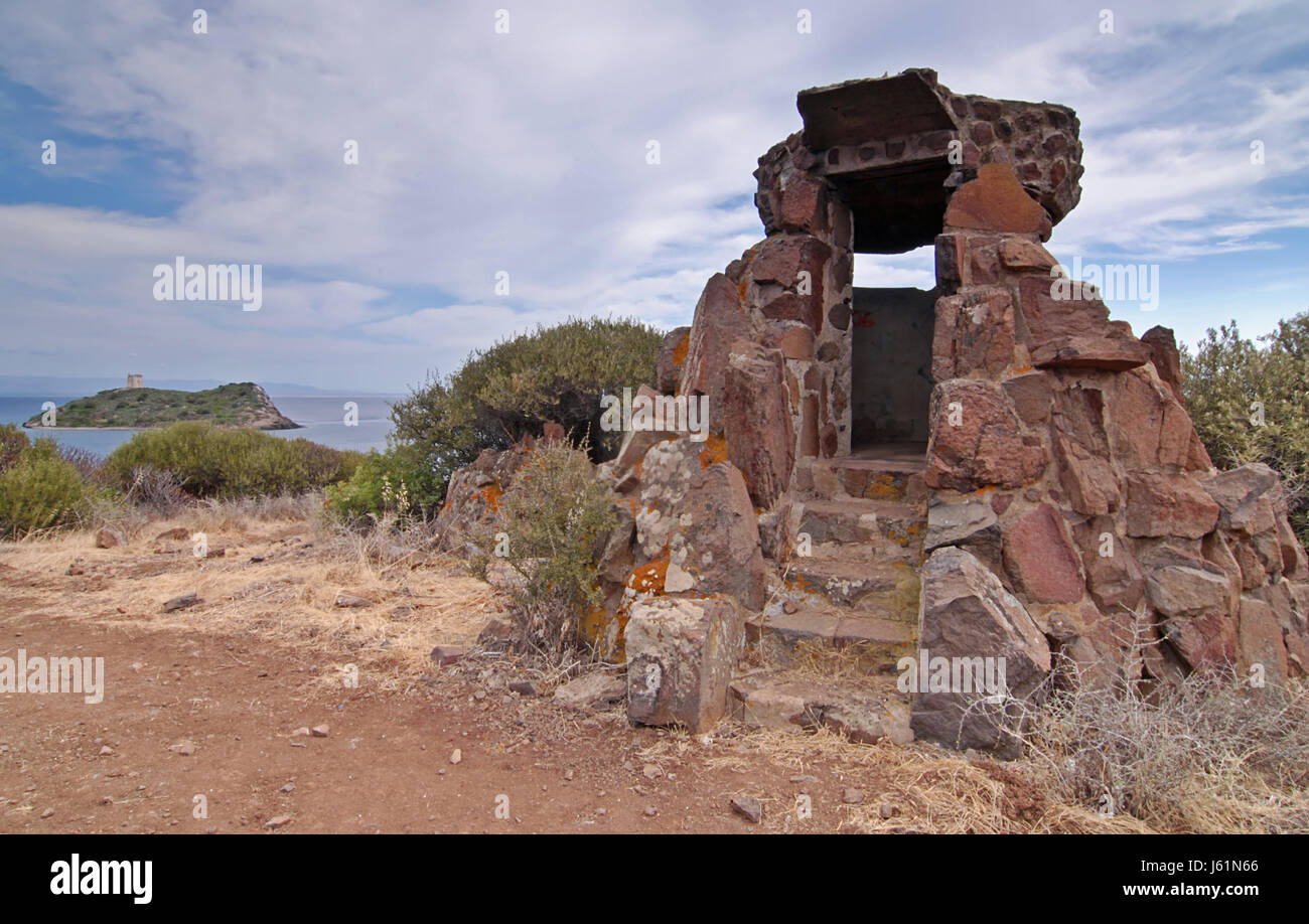 stronghold bunker war military sardinia italy stronghold stone army ...