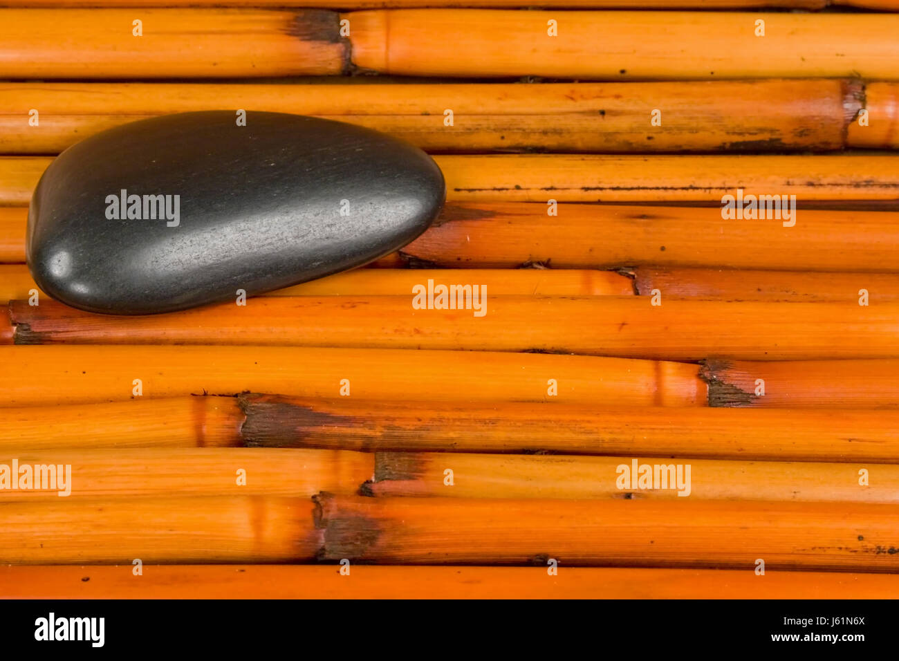 stone rock bamboo reeds wicker bathing resort spa mineral spring zen ...