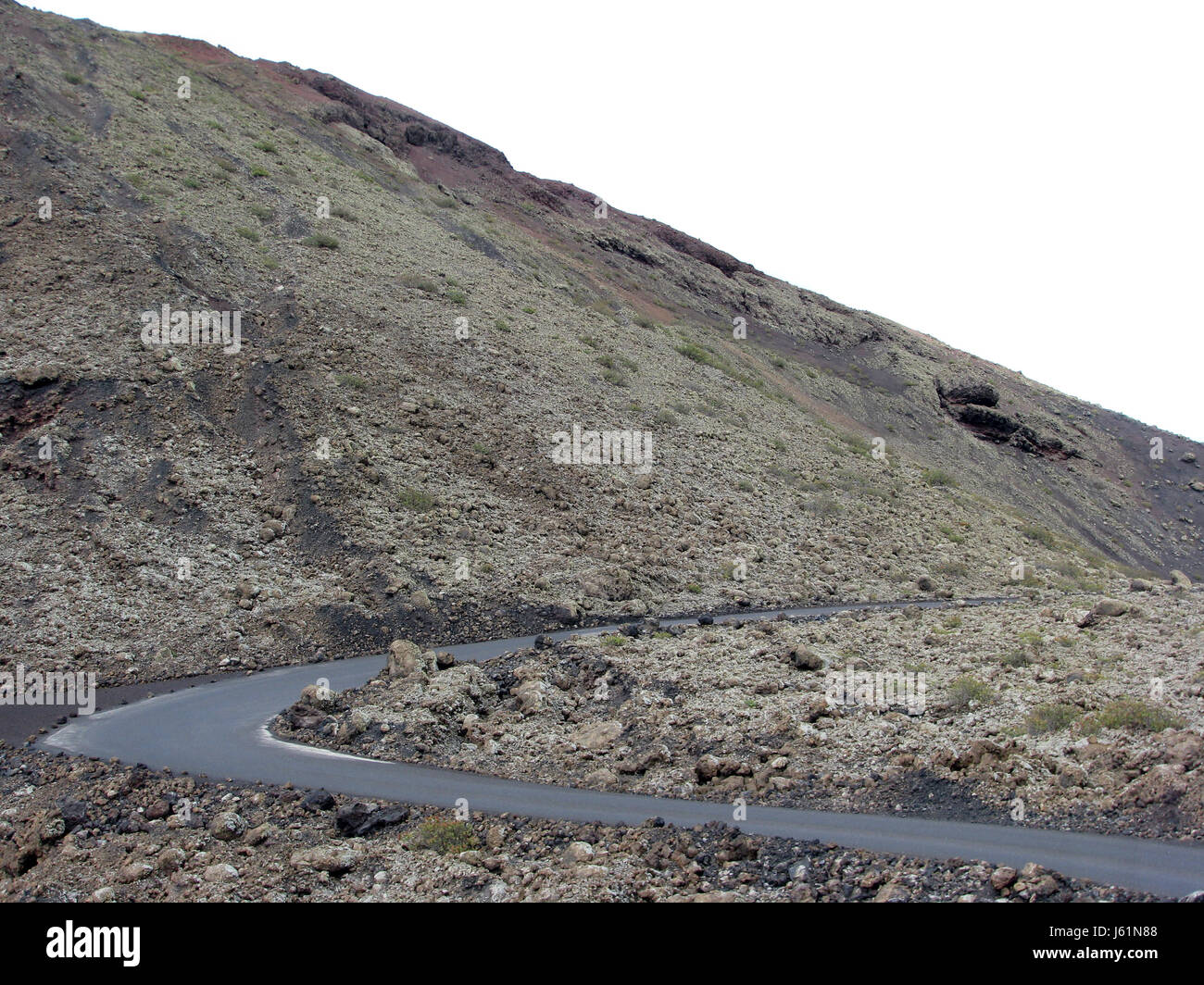 bend serpentine path way mountain street road vulcan volcano mountains ...