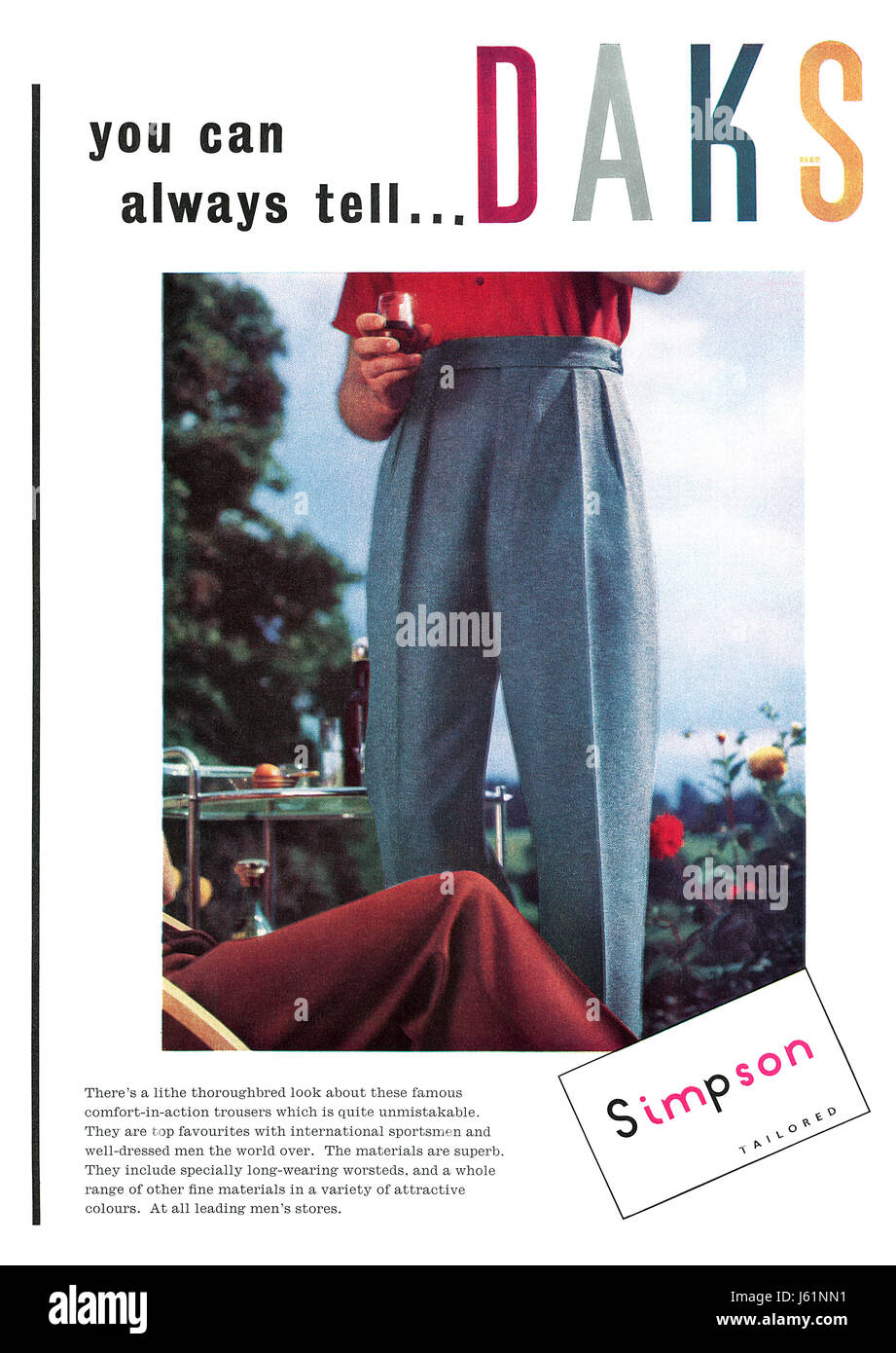 Simpson daks hi-res stock photography and images - Alamy