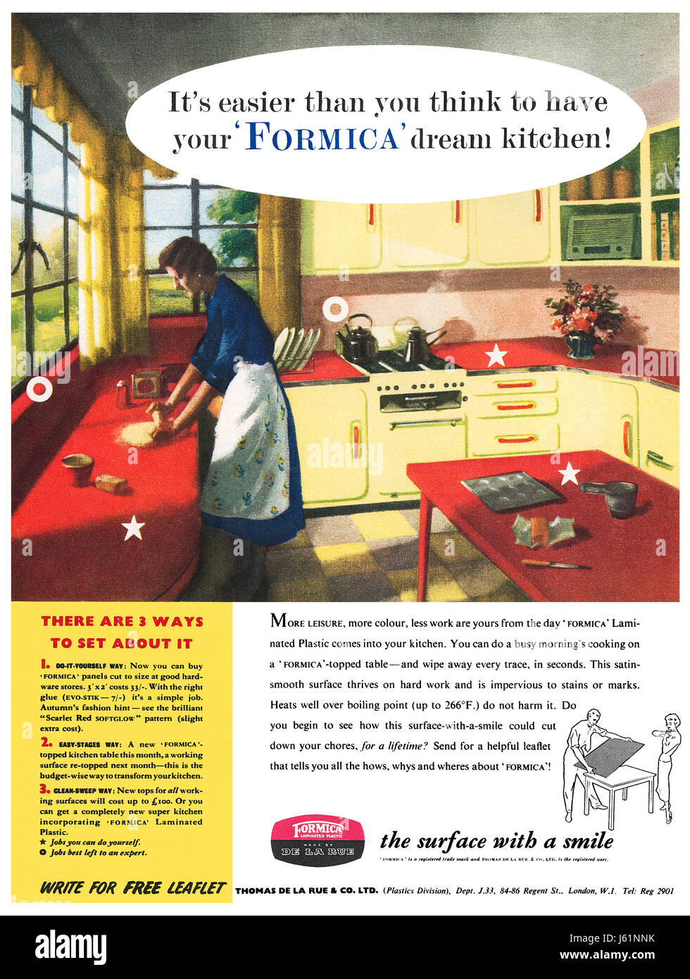 1950s kitchen hi-res stock photography and images - Alamy