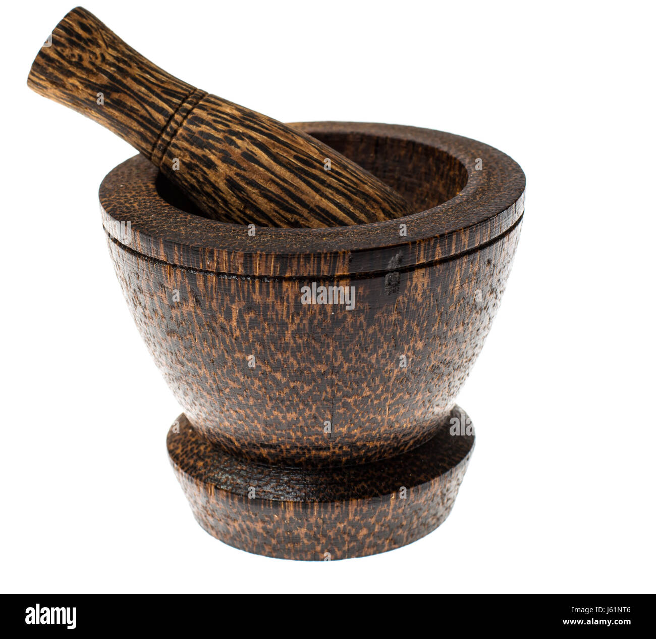 Mortar for grinding spices and herbs on white background. Studio Photo ...