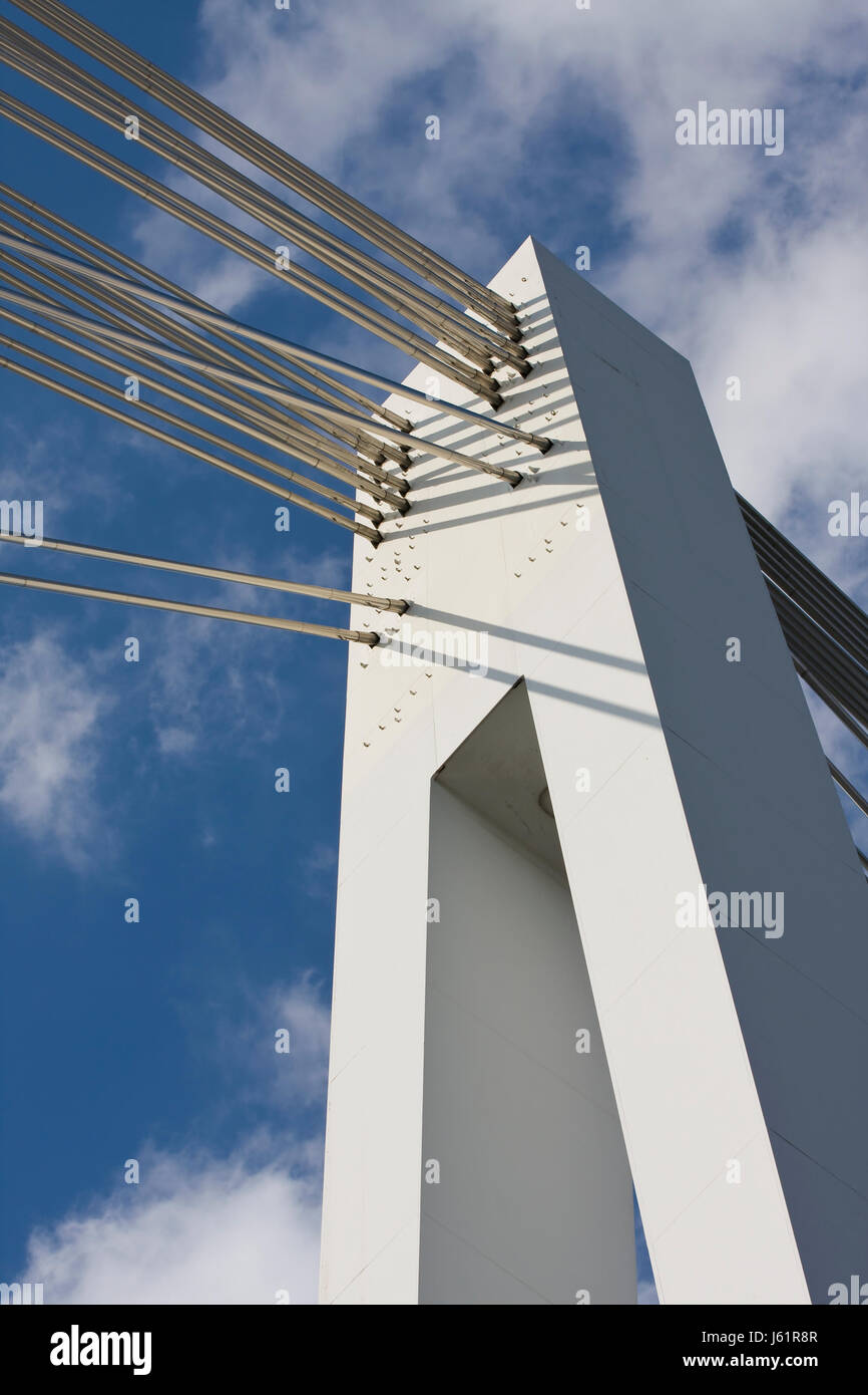 bridge pier europe steel germany german federal republic steel cable ...