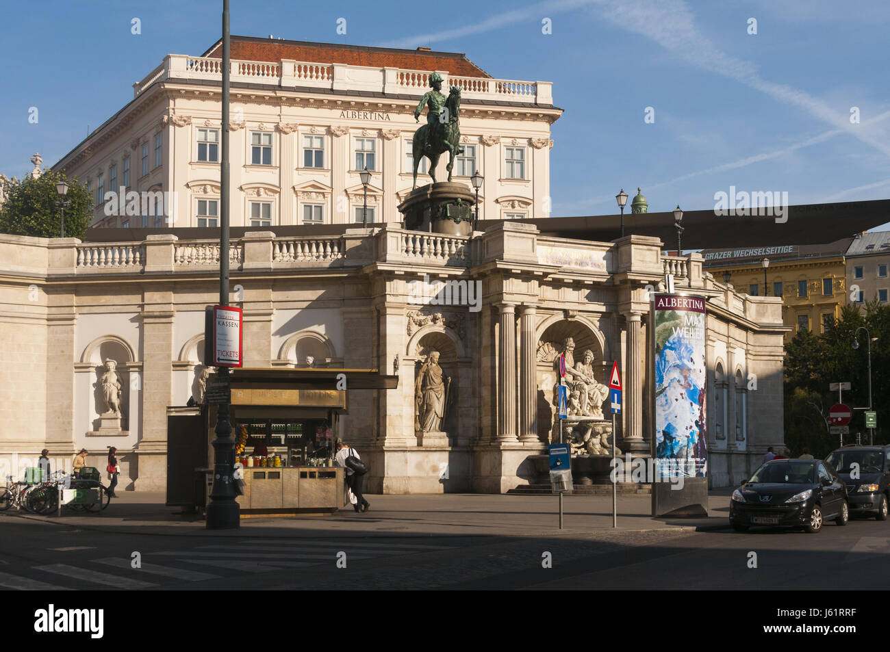 Austria, Vienna, Albertina museum Stock Photo - Alamy