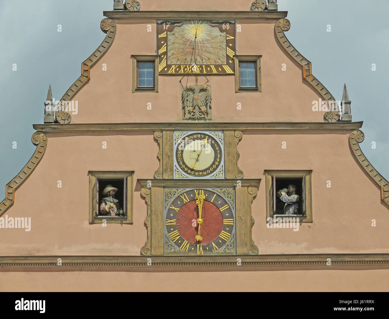 Rothenburg meistertrunk clock hi-res stock photography and images - Alamy