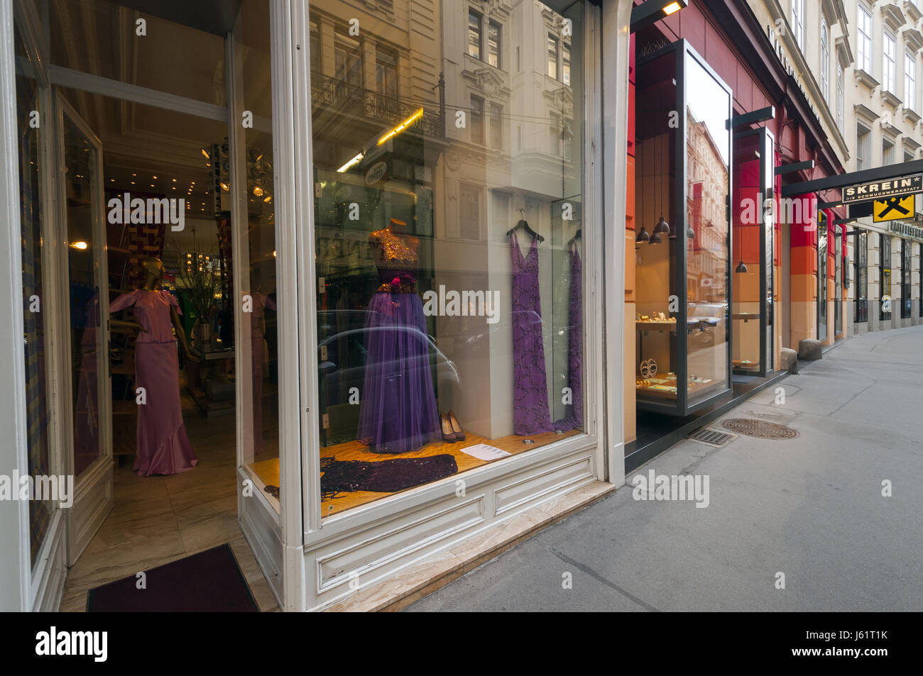 Austria, Vienna, shop window Stock Photo - Alamy