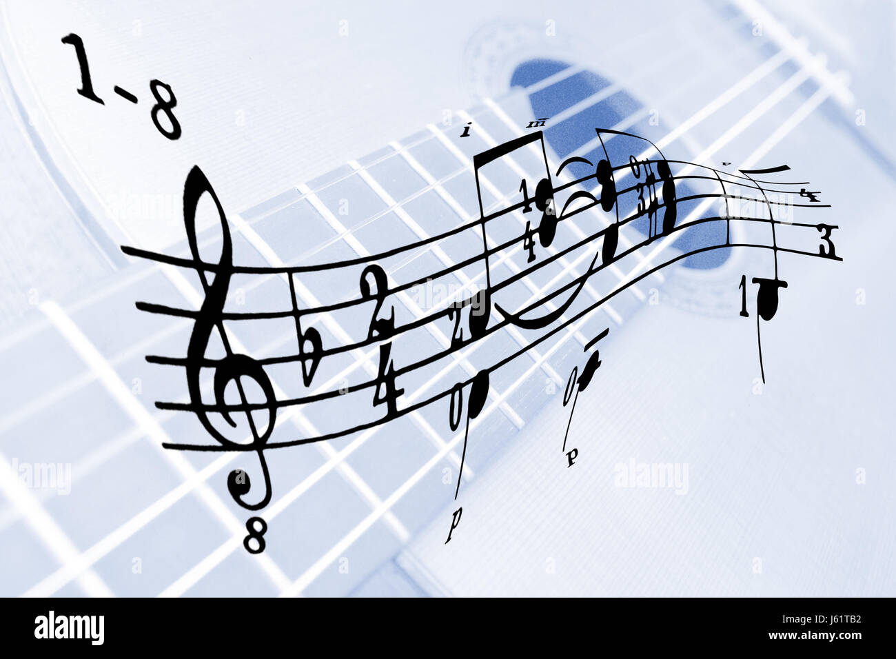 music composition wood guitar strings notes music notes music musical ...