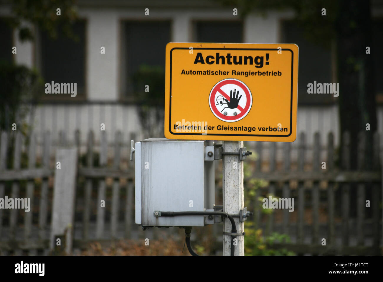 attention ban enter automatic illegal prohibited sign signal station ...