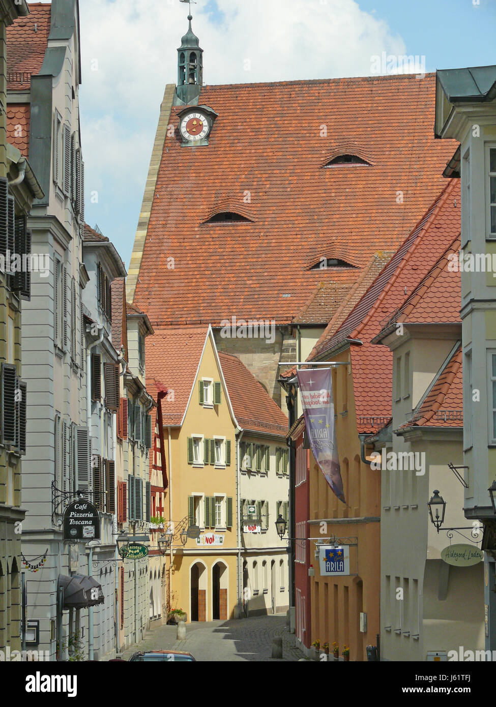 historical city town old town bavaria germany german federal republic ...